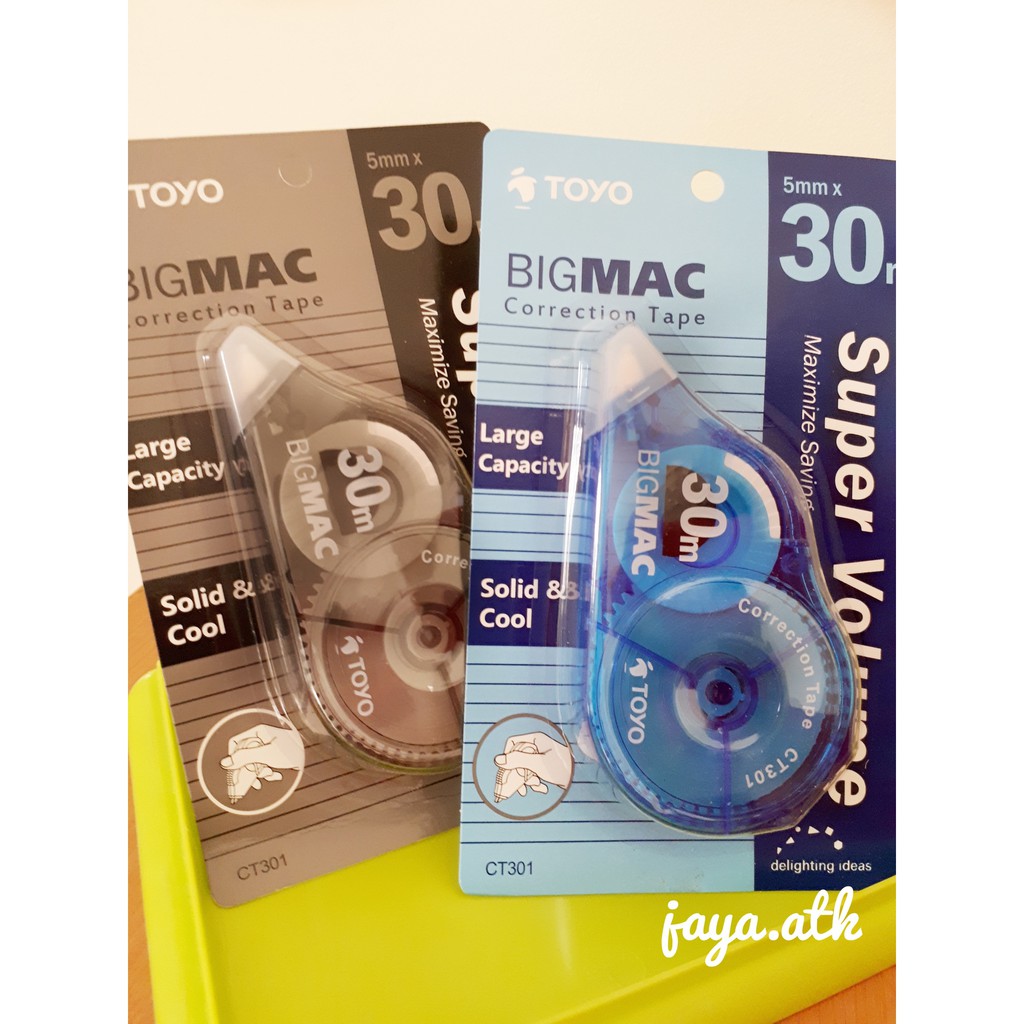 Jual Correction Tape Jumbo 30m x 5mm CT-301 Toyo TIPEX ROLL KERTAS TIPE ...