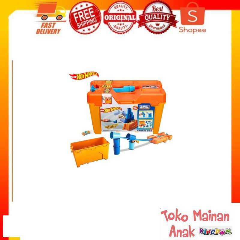 Jual HotWheels Hot Wheels Barrel Box Track Builder Original | Shopee ...