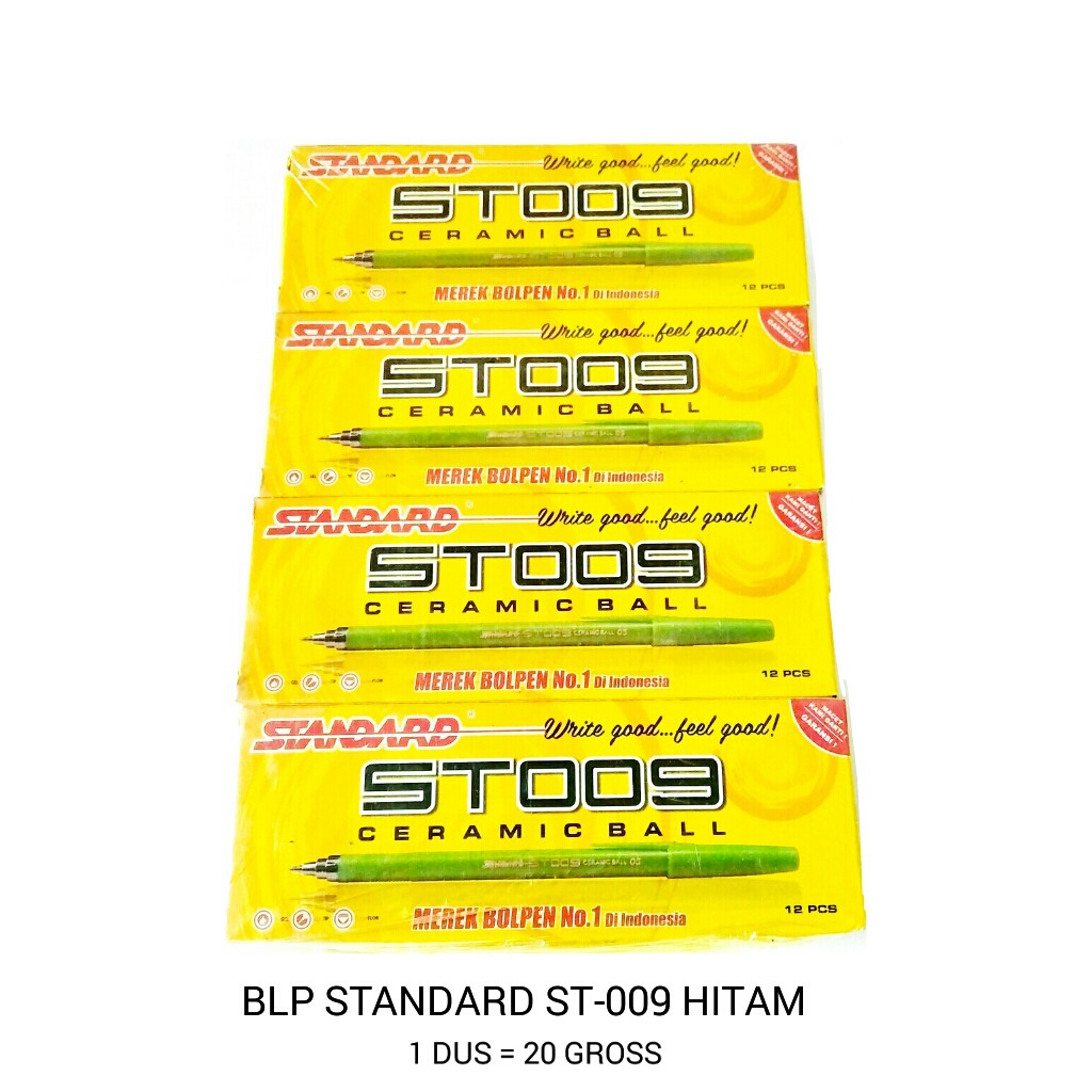 Jual Pulpen Standard ST-009 0.5mm - Pena Standard ST-009 0.5mm | Shopee Indonesia