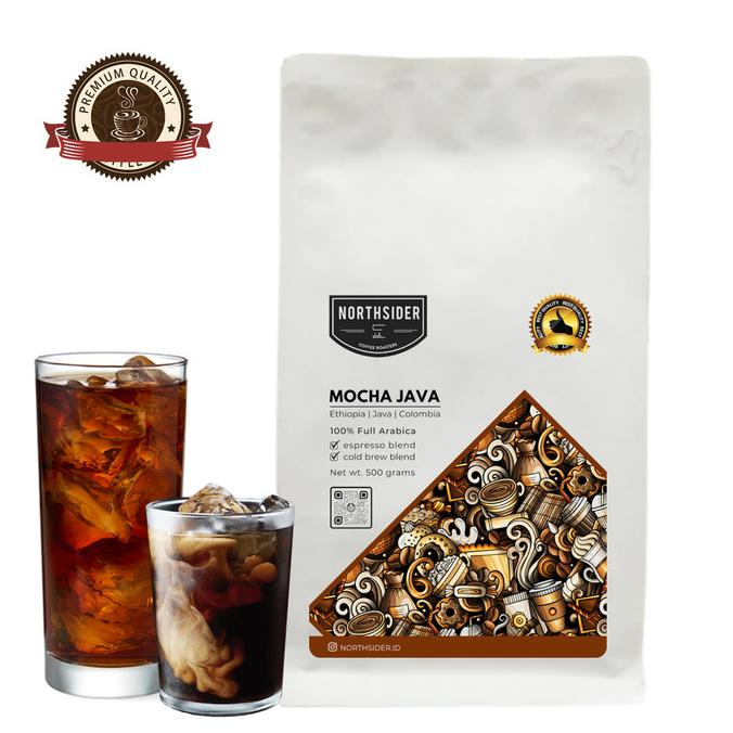 Jual KOPI BIJI COLD BREW/ESPRESSO BLEND MOCHA JAVA -500GR NORTHSIDER ...