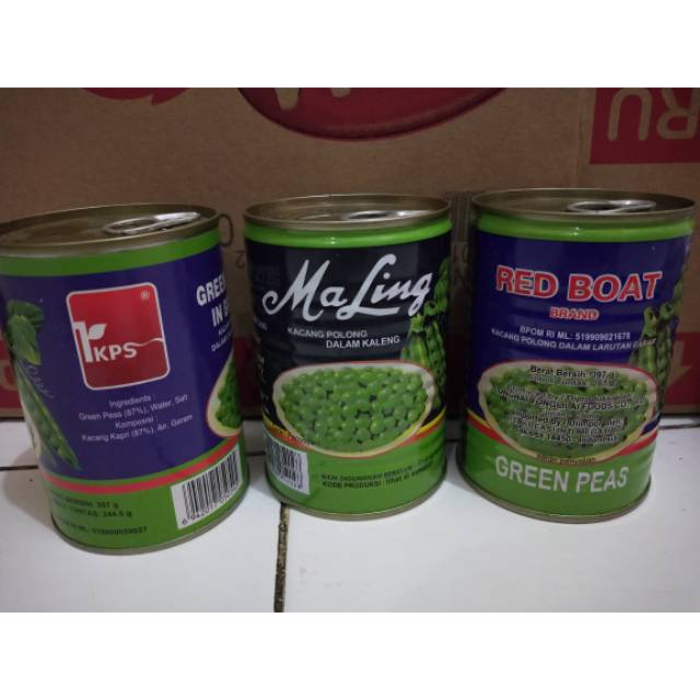Jual Kacang Polong Kaleng Ma ling / Kacang Polong Maling / kacang ...