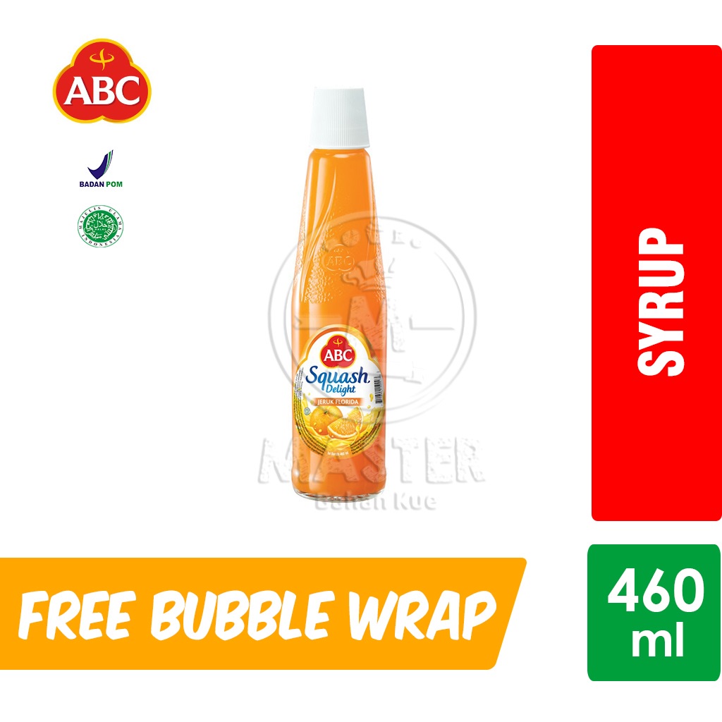 Jual ABC Squash Orange / Lychee Sirup (Botol kaca 460ml) | Shopee Indonesia