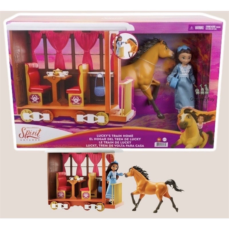 Jual barbie spirit untamed lucky train playset | Shopee Indonesia