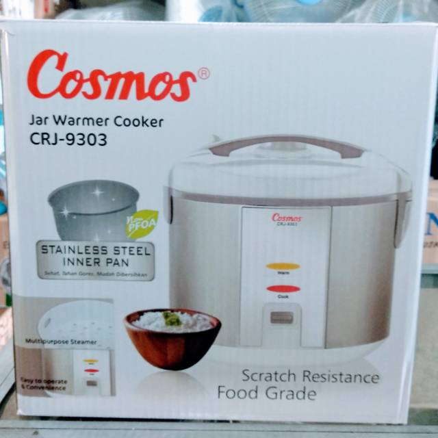 Jual Magic Com / Rice Cooker Cosmos CRJ-9303 (2 Liter) | Shopee Indonesia