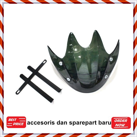 Jual VISOR BYSON TANDUK+BREKET AKSESORIS MOTOR | Shopee Indonesia