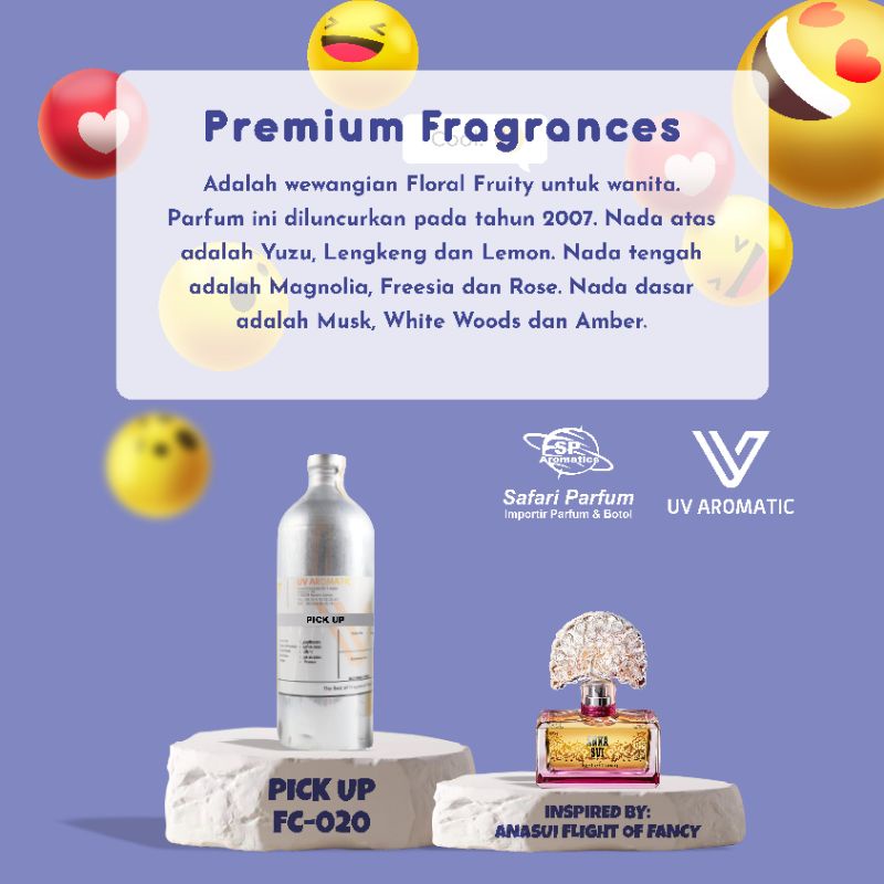 Jual PICK UP inspired by AN4 SUI FLIGHT OF FANCY (50ml UV) | Shopee Indonesia