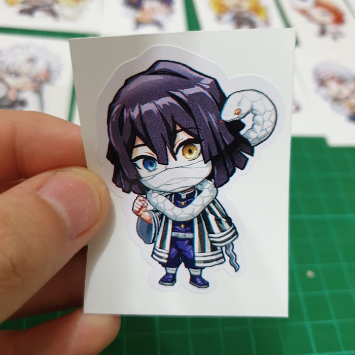 Jual Sticker Anime Demon Slayer Set - Obanai | Shopee Indonesia