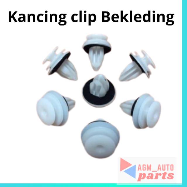 Jual Kancing clip bekleding/kancing klip harbot universal | Shopee ...