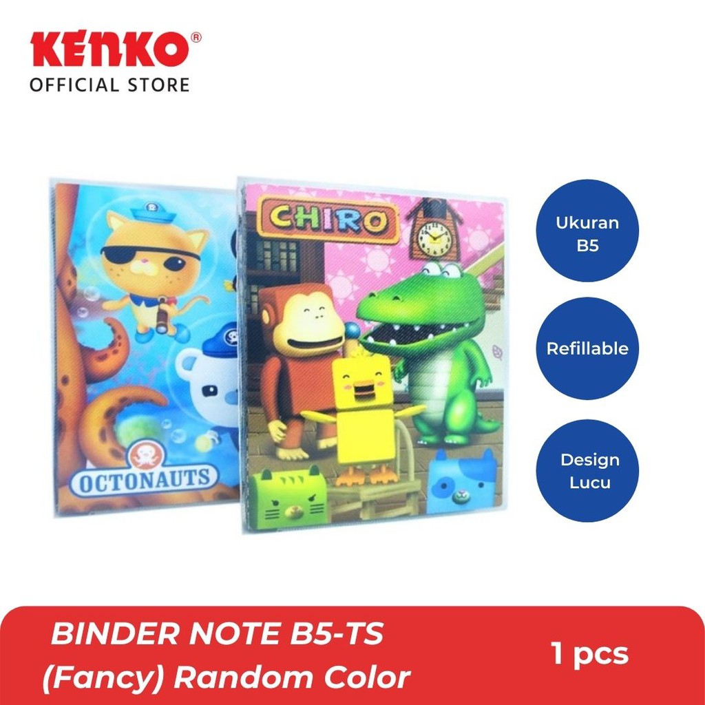 Jual KENKO BINDER NOTE / Buku Tulis / Catatan B5-TS (Fancy) Random ...