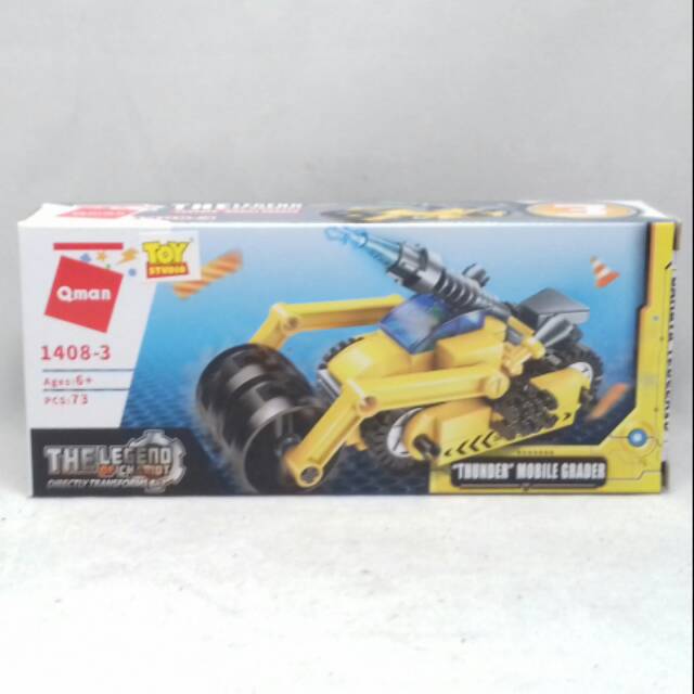 Jual Block Qman Satuan 1408-3 Thunder Mobile Grader | Shopee Indonesia