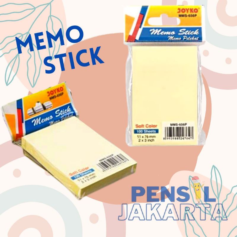 Jual Memo Stick 656 JOYKO Sticky Note Kertas Memo MMS-656 | Shopee ...