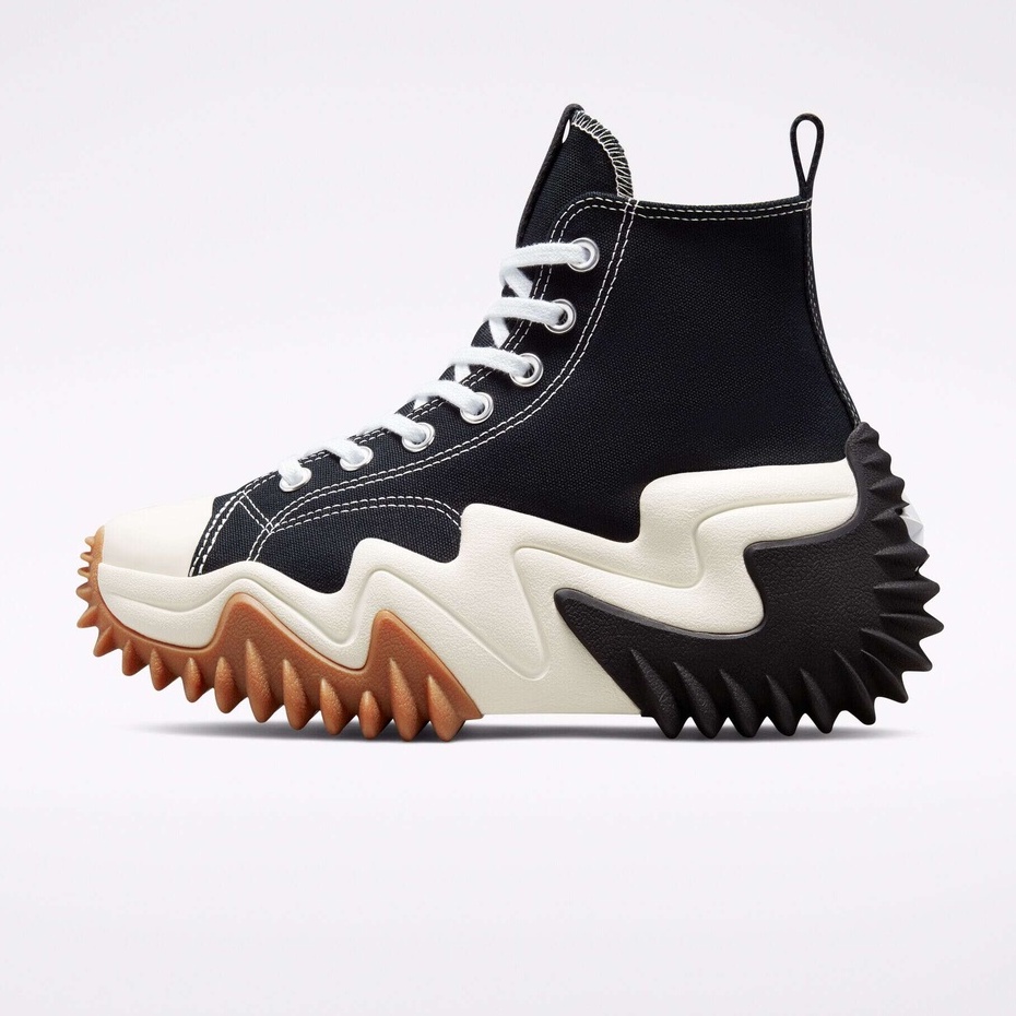 Jual Sepatu Converse Chuck Taylor Run Star Motion Platform High Black ...