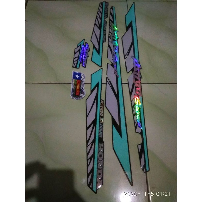 Jual striping Astrea grand custom siluman | Shopee Indonesia