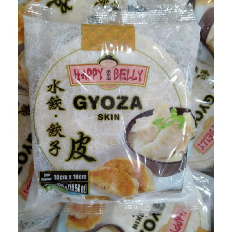 Jual Happy Belly Gyoza Skin 10x10 cm - kulit gyoza | Shopee Indonesia