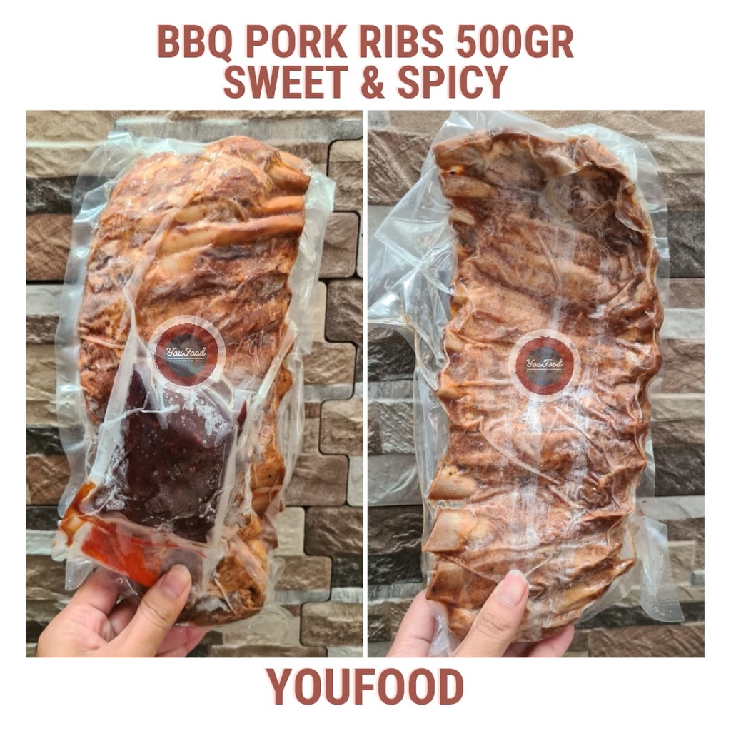 Jual Daging Babi Iga Bakar Bali - PORK RIBS BBQ - BBQ Pork Ribs - Iga ...