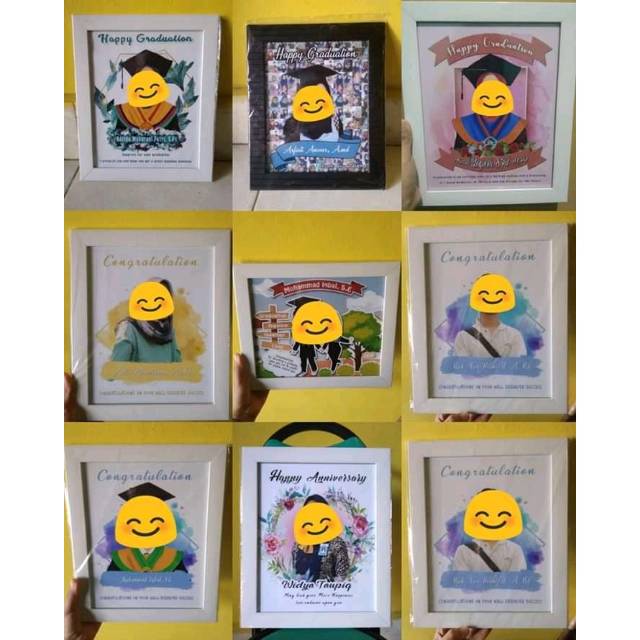 Jual Foto wisuda include bingkai | Shopee Indonesia