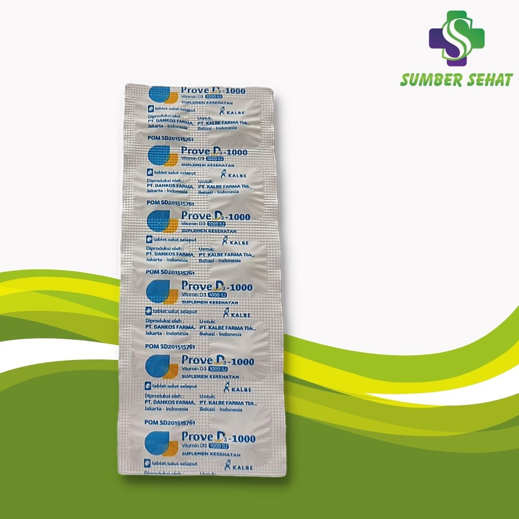 Jual PROVE D3 1000 IU STRIP 10 TABLET | Shopee Indonesia