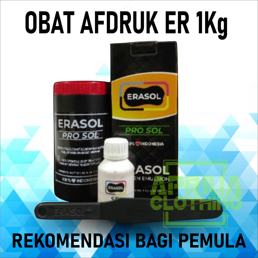 Jual OBAT AFDRUK ERASOL /Plastisol Solvent Base /BASIS MINYAK 1KG ...