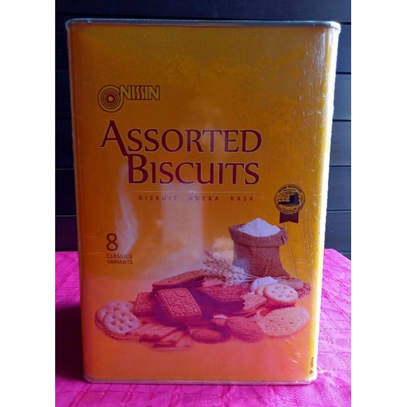 Jual Nissin Assorted biskuit 8 varian netto 1100 gram | Shopee Indonesia
