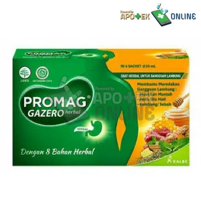 Jual PROMAG GAZERO 1 BOX ISI 6 SACHET @10ML | Shopee Indonesia