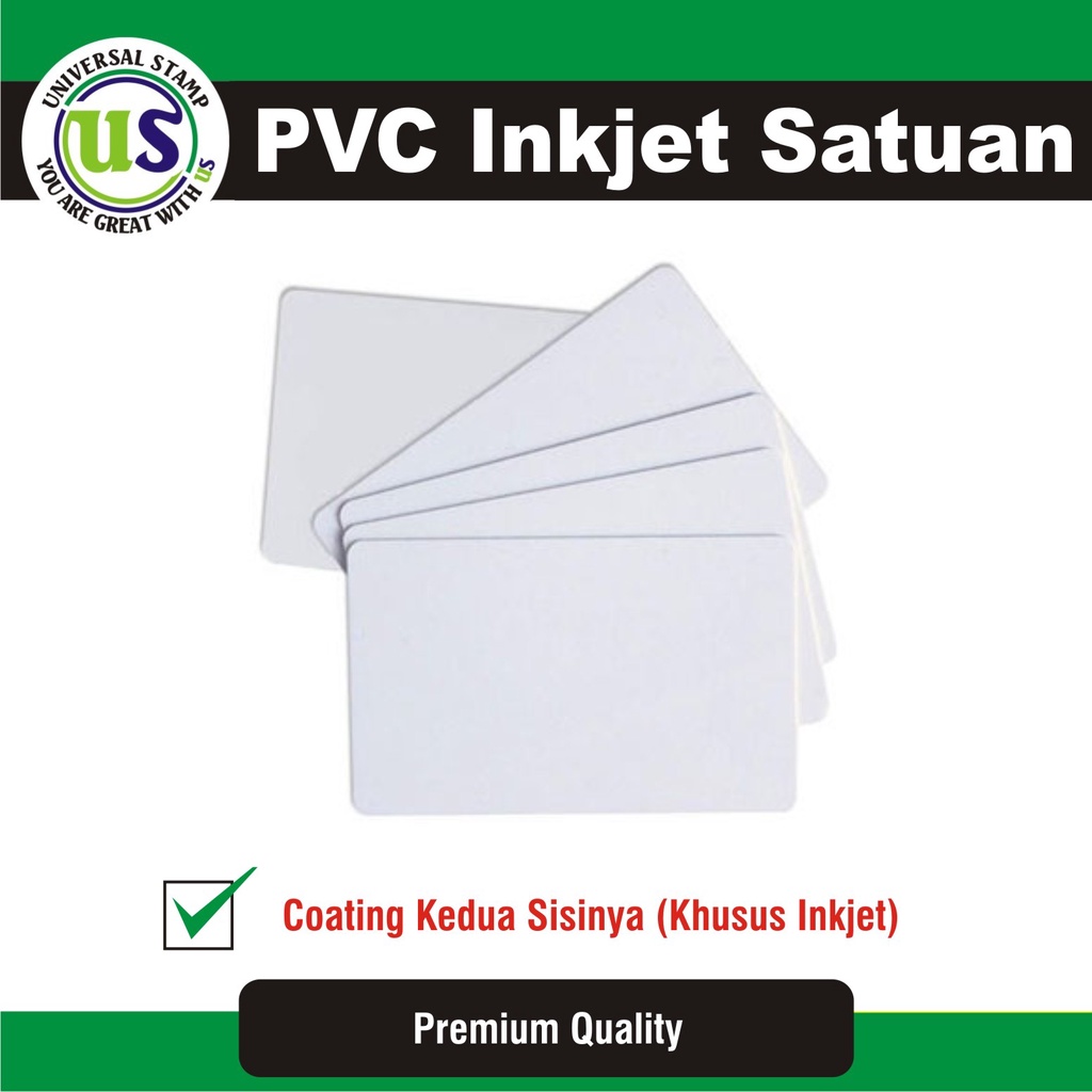 Jual PVC Inkjet Id Card Satuan | Shopee Indonesia