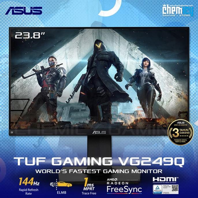 Jual ASUS TUF VG249Q 23.8inch 144Hz 1ms Full HD FreeSync Gaming LED ...