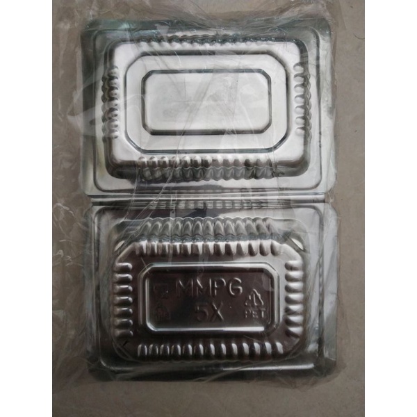 Jual Mika Makanan Bening Food Grade Mika Box Tempat Kue Uk 5x | Shopee ...