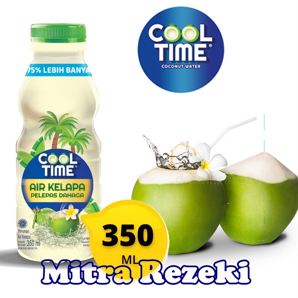 Jual Cool Time Coconut Water 350 ml minuman | Shopee Indonesia