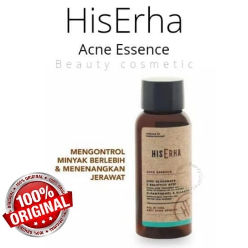 Jual HIS ERHA Acne Essence 60 ml - Serum Wajah Jerawat Khusus Pria ...