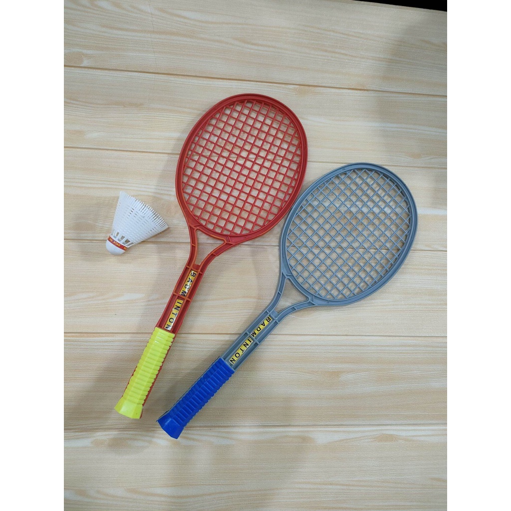 Jual mainan anak raket bulutangkis badminton mainan anak olahraga bulu ...