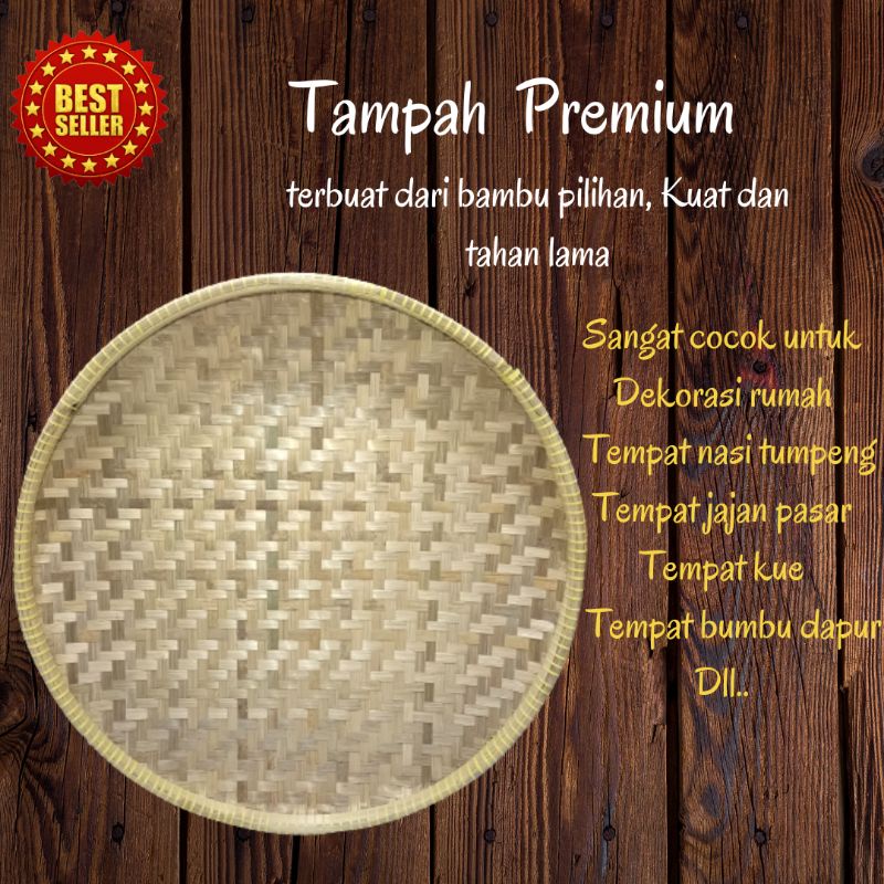 Jual Tampah Bambu jumbo/nampan premium | Shopee Indonesia