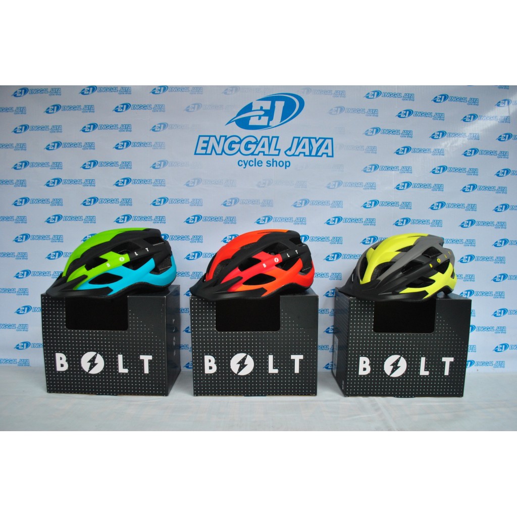 Jual Helm Polygon BOLT Original - Helm Sepeda Mtb Lipat Roadbike ...