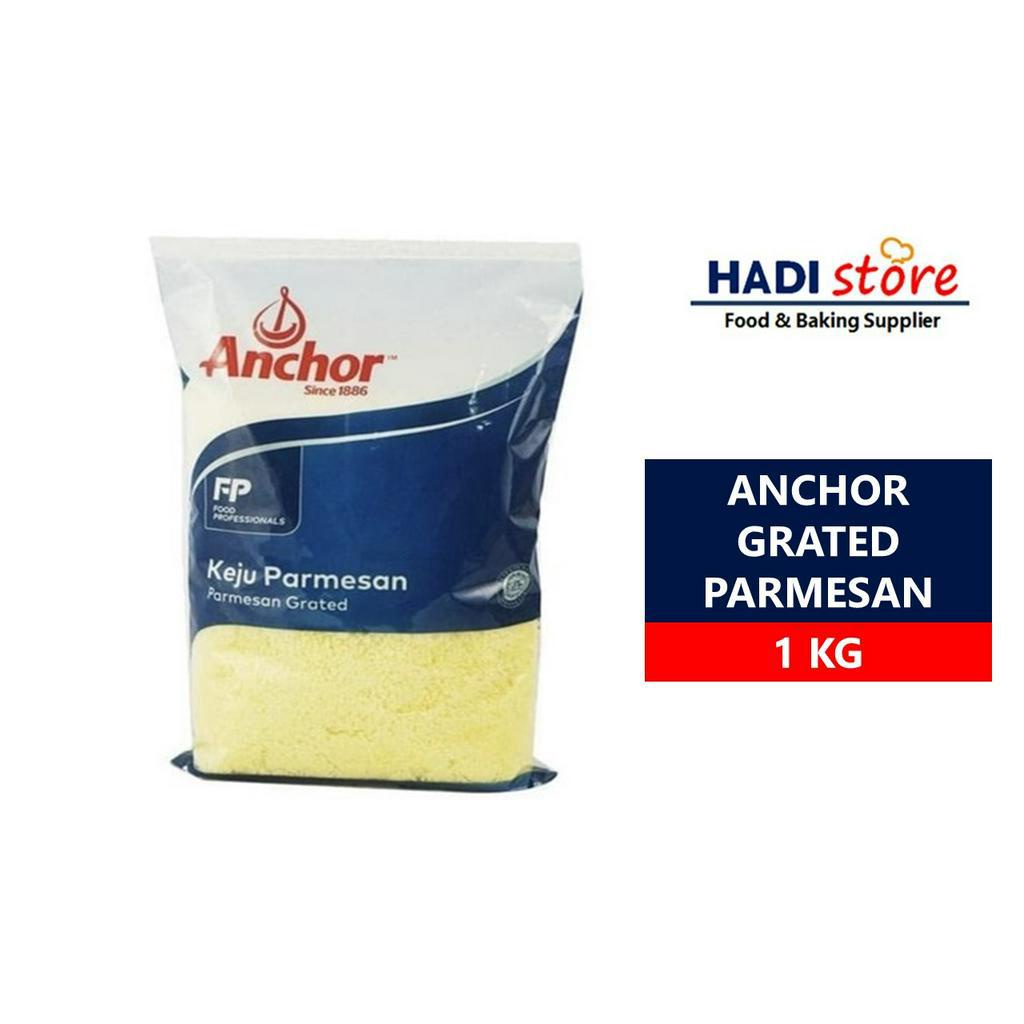 Jual ANCHOR KEJU BUBUK PARMESAN - GRATED PARMESAN CHEESE - 1 KG | Shopee Indonesia