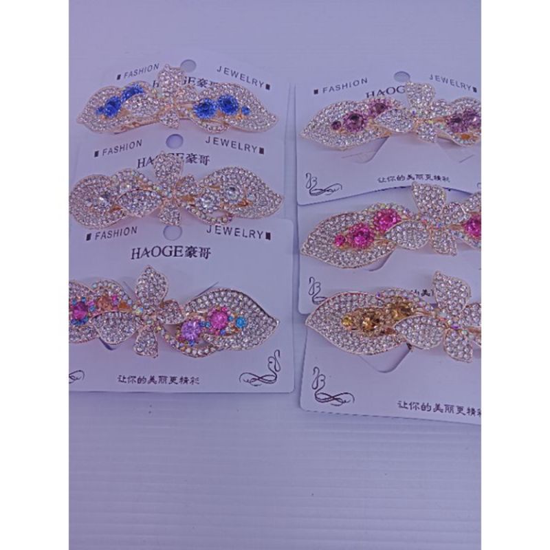 Jual jepit rambut otomatis besi isi 6 pcs | Shopee Indonesia