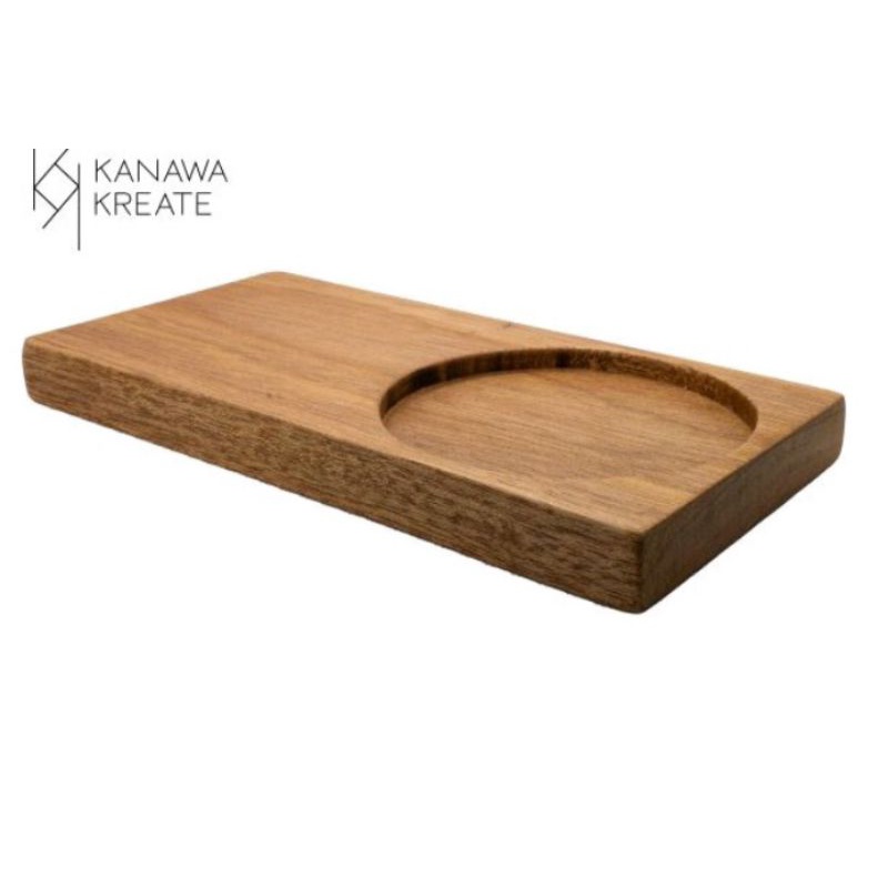 Jual Tatakan gelas kayu cangkir mug Nampan kayu 10x20 Tatakan kayu ...