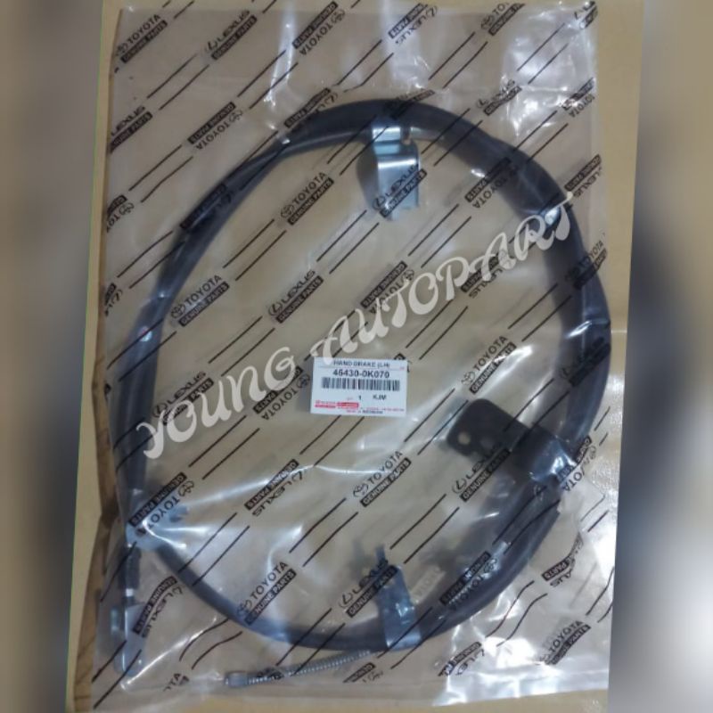 Jual CABLE HAND BRAKE LH/KABEL REM TANGAN KIRI INNOVA/FORTUNER/HILUX ...