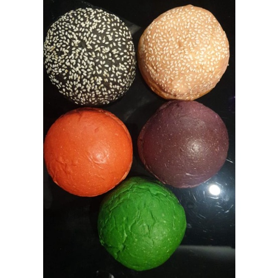 Jual Roti Burger jumbo polos dan ada wijennya isi 6 | Shopee Indonesia