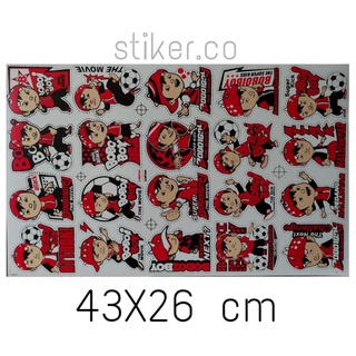 Jual STIKER STICKER LEMBARAN KARTUN BOBOI BOY BOBOBOY UKURAN 43X26 CM ...