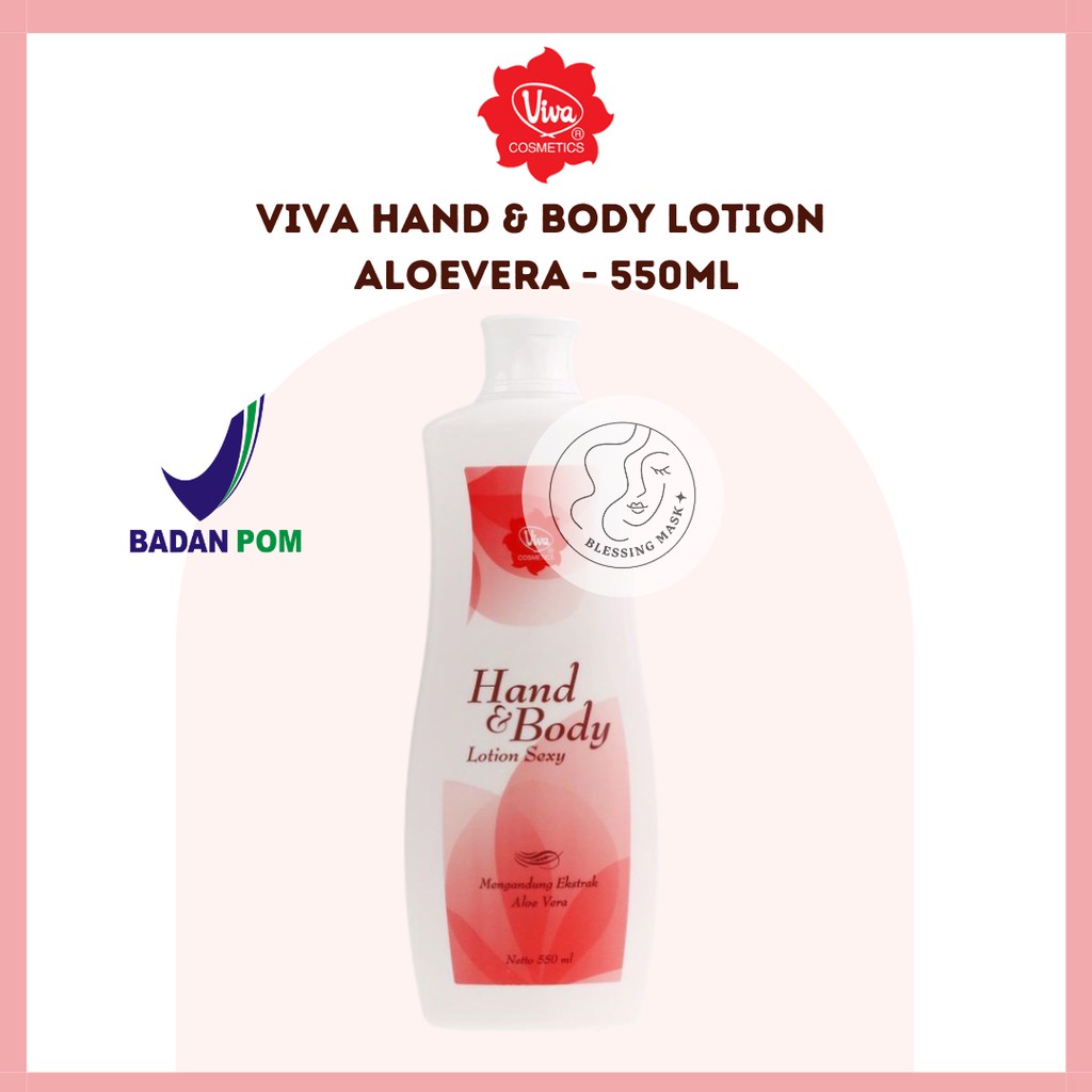 Jual Viva Hand & Body Lotion Bengkuang | Aloe Vera | Moisturizer ...