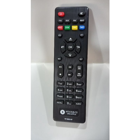 Jual Remot STB MATRIX Set TOP Box Remote MATRIX DVB T2 | Shopee Indonesia