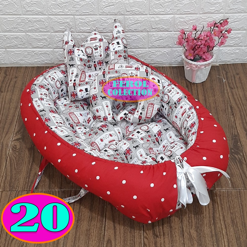 Jual Tempat tidur bayi / Baby Nest Kasur Bayi / Kado lahiran terbaik ...