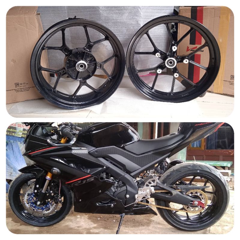 Jual VELG R15V3/XSR/MT15 3,5&,55 | Shopee Indonesia