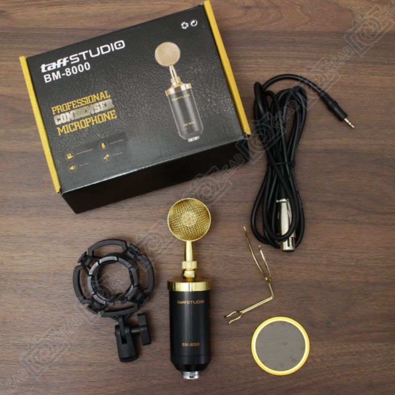 Jual Microphone Mikrofon Condenser BM-800 / BM-8000 / Bm-900 Taffstudio ...