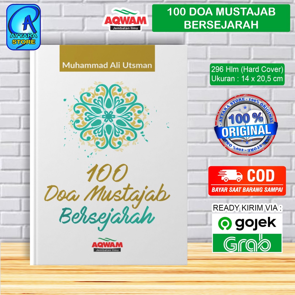 Jual Buku 100 Doa Mustajab Bersejarah - Muhammad Ali Utsman - Aqwam ...