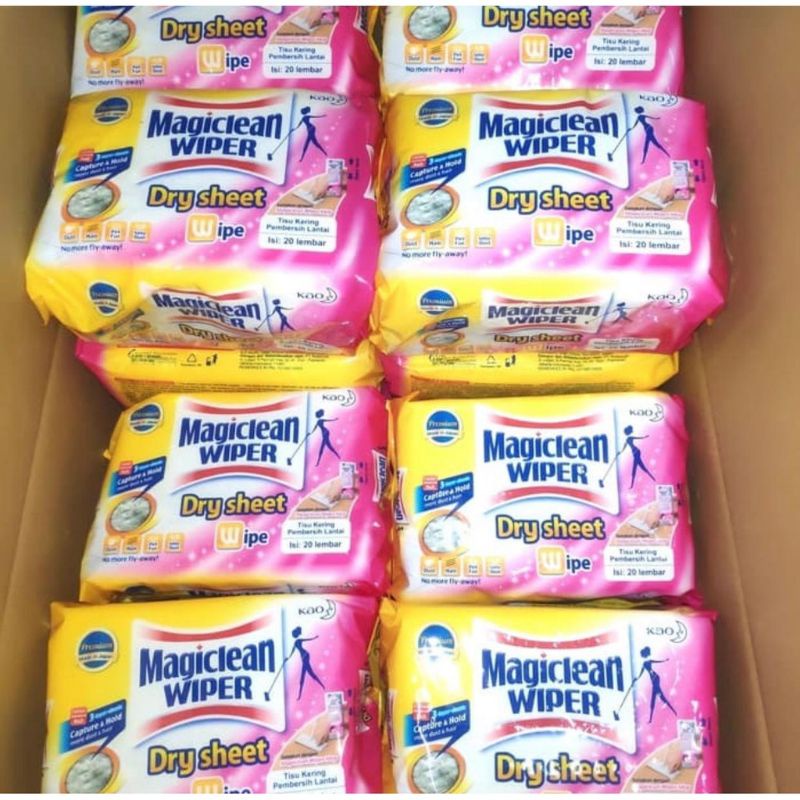 Jual Magiclean Wiper Isi 20 Lembar | Shopee Indonesia