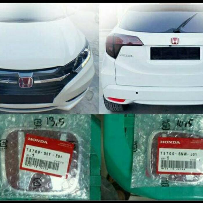 Jual Emblem logo honda merah Ori depan belakang mobil jazz BR-V HRV ...