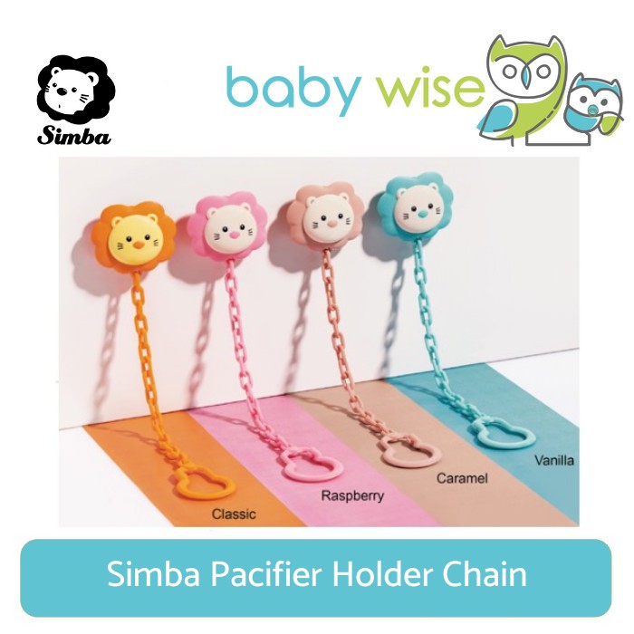 Jual Simba Pacifier Holder Chain - Rantai Gantungan Empeng / Dot Bayi ...