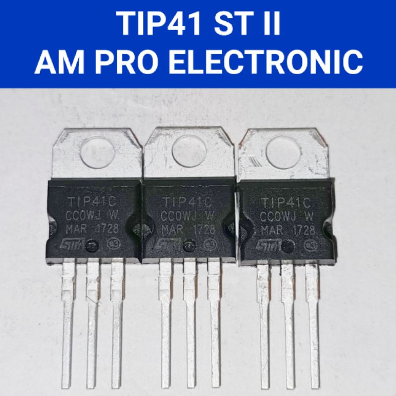 Jual TR TIP41C ST II Transistor TIP41 TIP 41 | Shopee Indonesia