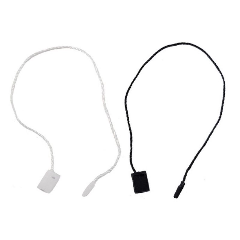 Jual tali hangtag nilon 100 biji tali nylon tali string pin snap pin ...