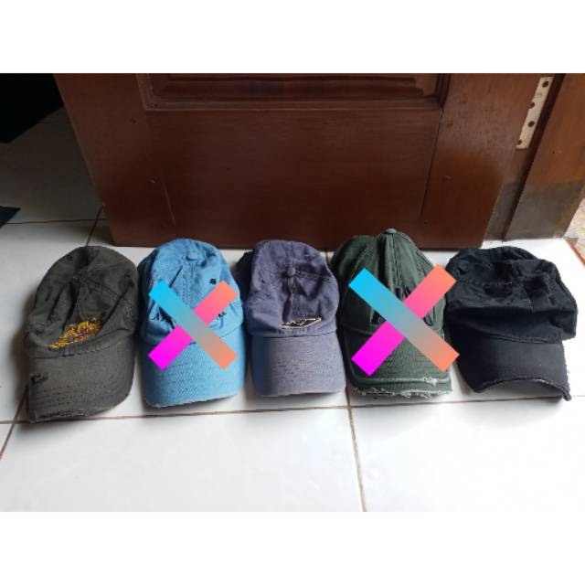 Jual Topi bekas vintage (Jual borongan) | Shopee Indonesia